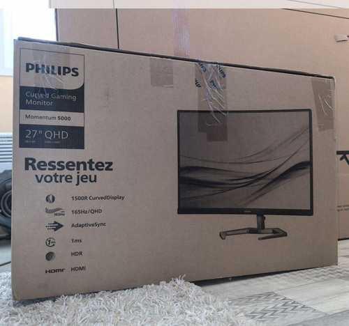 Новый игровой 27" 2К 165Гц монитор Philips