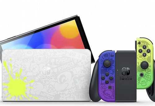 Nintendo Switch oled Splatoon 3 Edition + Игры