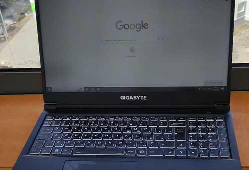 Ноутбук игровой Gigabyte G5