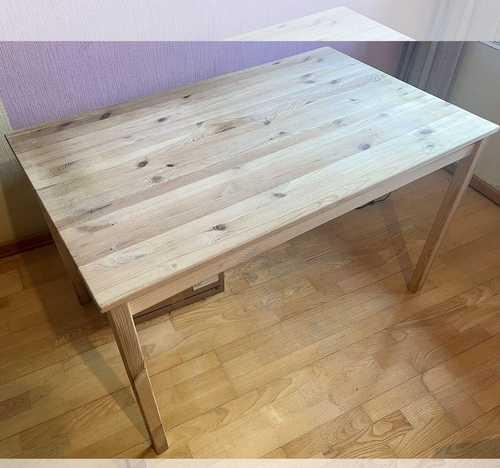 Стол IKEA деревянный 120х75 см икеа