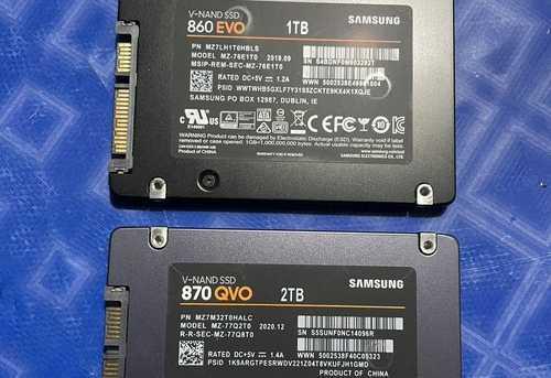 Ssd samsung 870 qvo 2tb 860 evo 1tb