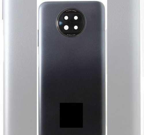 Задняя крышка для Xiaomi Redmi Note 9T Серая (Со с