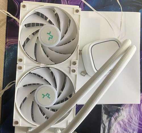 Система водяного охлаждения Deepcool LE520, Белый