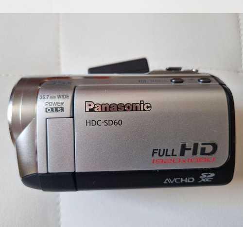 Видеокамера panasonic hdc-sd60