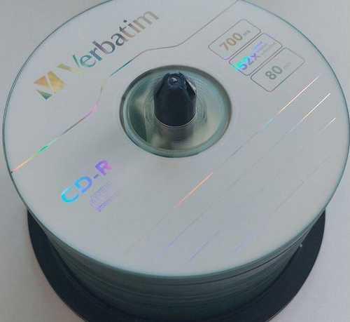 Диск CD - R Verbatim (700mb - 52x)