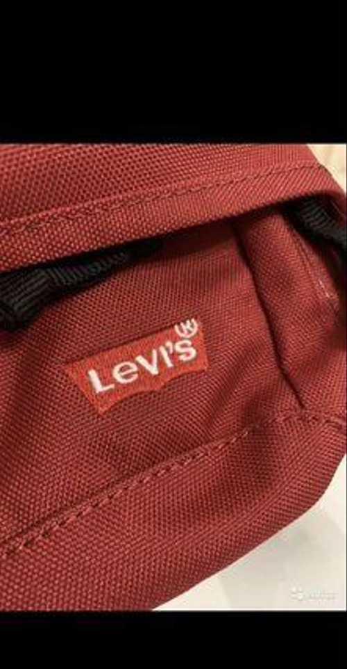 Сумка поясная levis оригинал