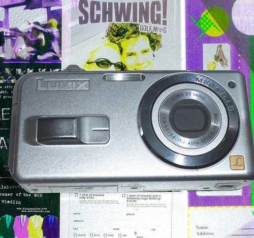 Цифровая мыльница Panasonic Lumix DMC LS2 (2006)