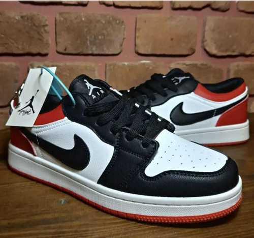 Nike air Jordan 1 low красные низкие