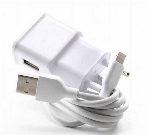Набор 2 в 1 сзу, Кабель Apple/iPhone oino-327 2А Б