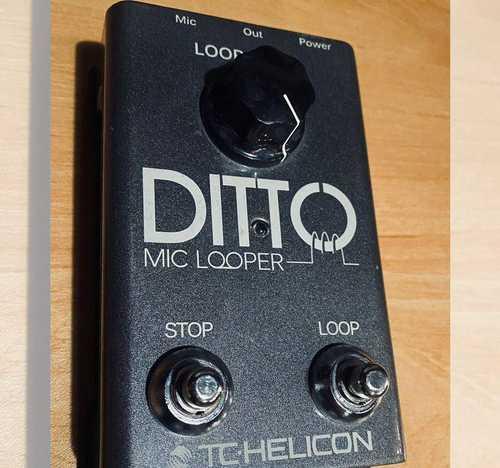 Лупер TC helicon Ditto Mic Looper