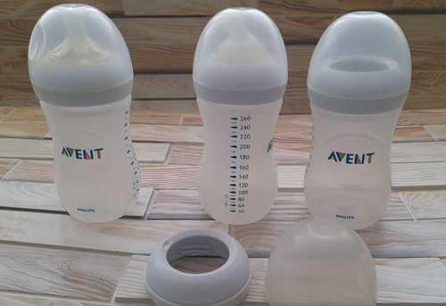Бутылочки avent, поильник Пома, термоконтейнер