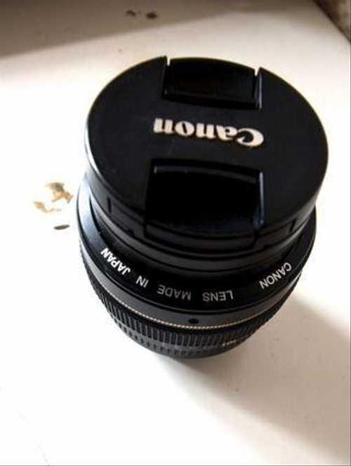 Объектив Canon EF 50mm f/1.4 USM+ 2 фильтра+чехол