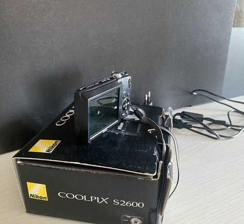 Nikon coolpix s2600 компактная камера