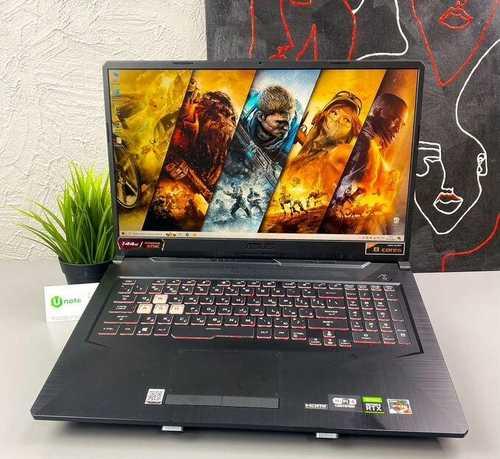Ноутбук Asus TUF Ryzen7/RTX3060/16озу/SSD/17.3/IPS