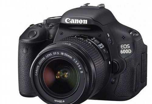 Canon EOS 600D Kit EF-S 18-55mm f/3.5-5.6 III
