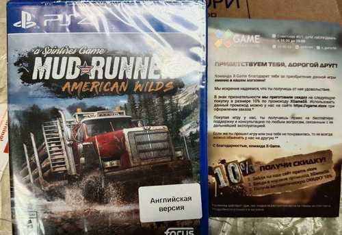 Диск Mud Runner American Wilds для PS4