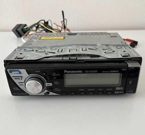 Магнитола panasonic cq-c5355n