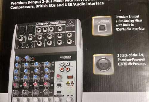 Behringer xenyx q802usb