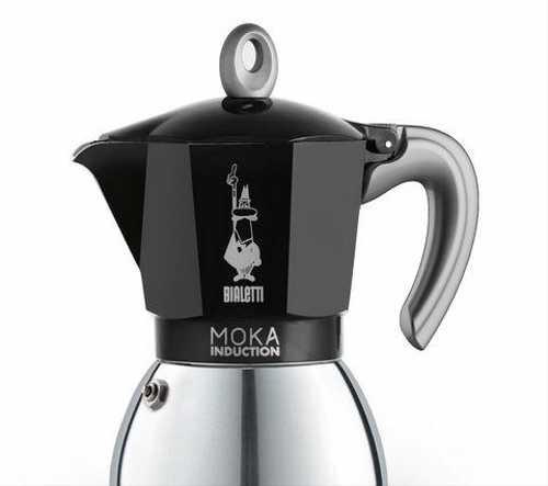 Гейзерная кофеварка Bialetti Moka Induction NEW че