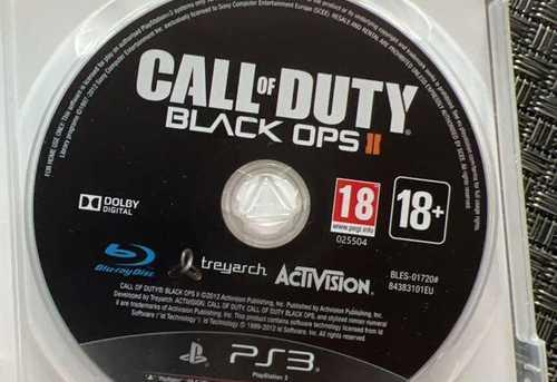 Игра Call of duty Black pps ll PS 3