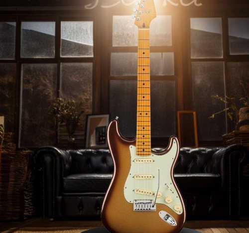 Электрогитара Fender AU Stratocaster MB