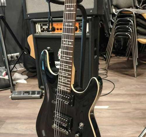 Электрогитара Schecter Diamond series Omen 6 BLK