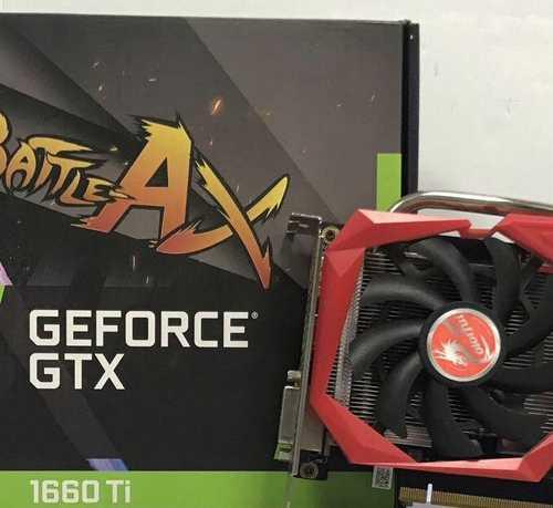 Видеокарта Colorful Nvidia Geforce GTX 1660TI 6GB