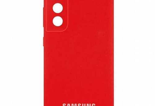 Чехол для Samsung Galaxy S21 FE Silicone cover (Кр