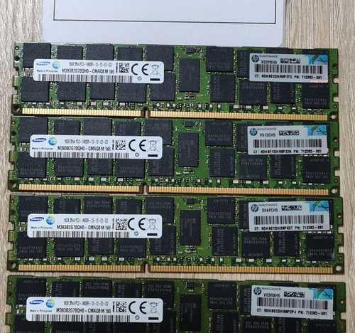 Серверная память Samsung DDR3 16Gb ECC Reg 1866Mhz