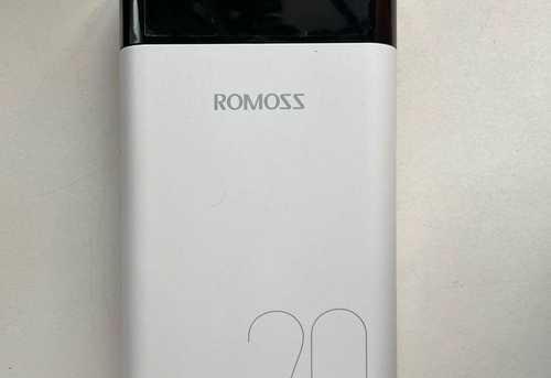 Новый повербанк Romoss 20000 mAh