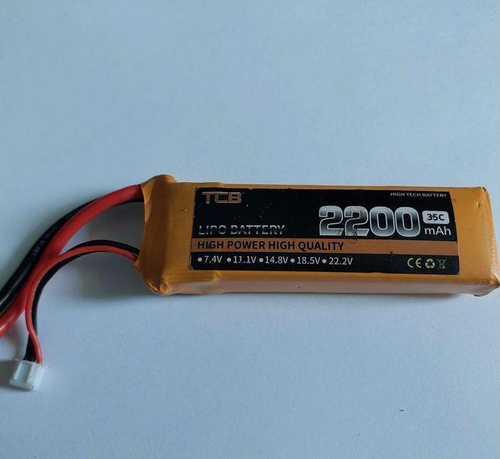 Аккумулятор Li-Po TCB 2200 mAh