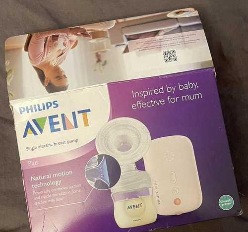 Молокоотсос philips avent электрический