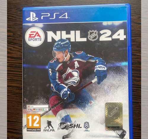 NHL 24 ps4 диск