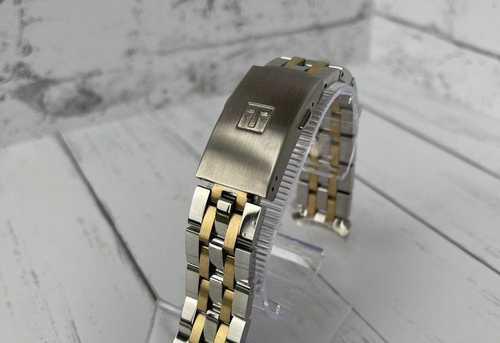 Браслет Tissot 19мм Gold+Silver