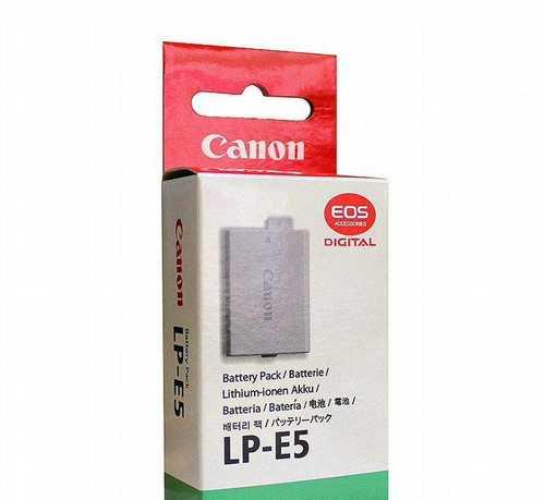 Аккумулятор Canon LP-E5