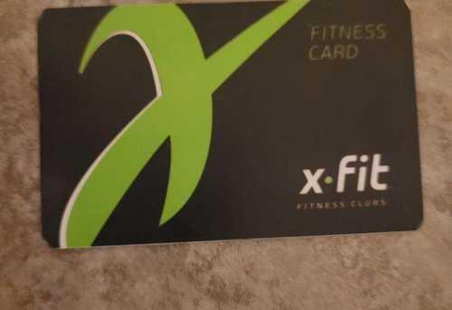 Абонемент в фитнес клуб xfit