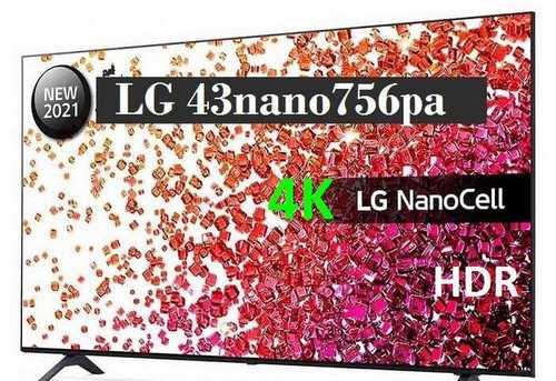 Super 4K, Nano Cell - LG 43nano756PA (2023г.)