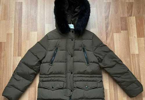Куртка пуховик для девочки зимняя Zara 164