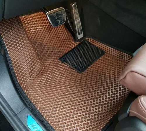 Ковры EVA Nissan Qashqai 1 с бортами Ева