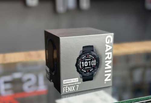 Часы Garmin Sapphire Solar Fenix 7