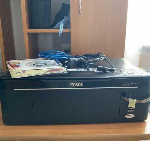 Мфу принтер цветной струйный Epson Stylus SX130