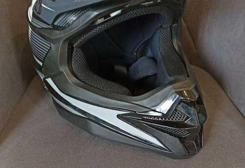 Шлем мото кроссовый Hizer j6803 размер 55-56