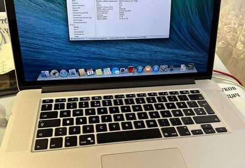 MacBook Pro 15 2014 в топ комплектации
