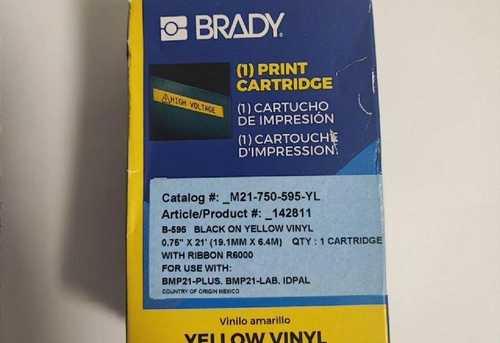 Катридж M21-750-595-YL для принтера Brady
