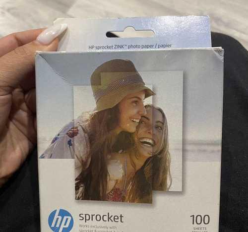 Фотобумага для принтера hp sprocket