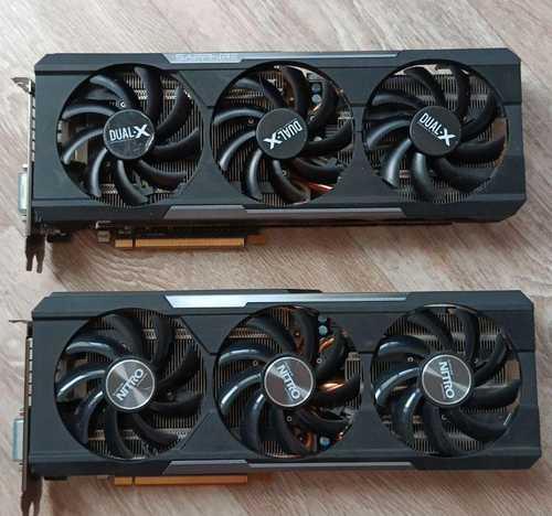 Видеокарта sapphire nitro r9 390x 8gb, 2 штуки