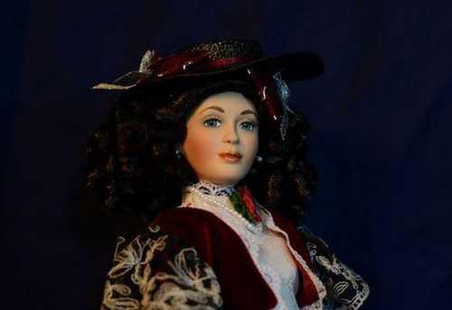 Фарфоровая коллекционная кукла Леди Антонина