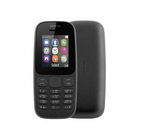 Nokia 105 Dual Sim (TA-1034) Black