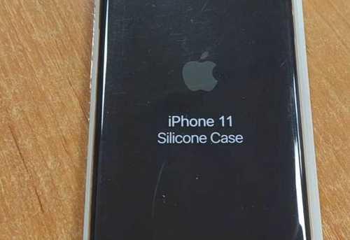 Чехол на iPhone 11 Silicone Case - Black