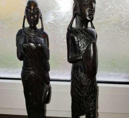 Африканские статуэтки эбен
